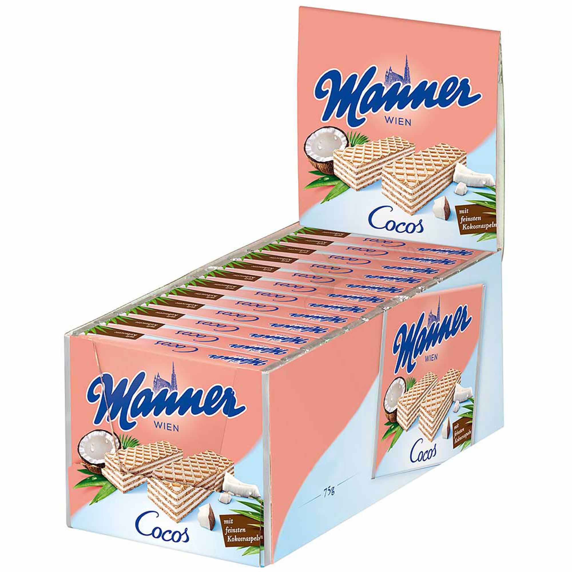Manner Cocos Schnitten 12er Box - 900g von Manner online kaufen