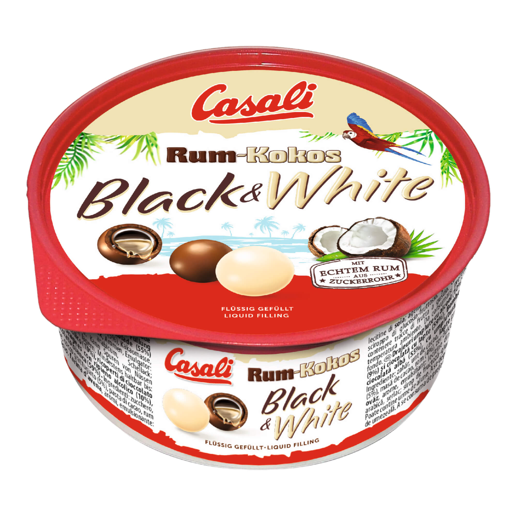 Casali Rum-Kokos Black & White - Rumkugeln -300g von Casali online kaufen